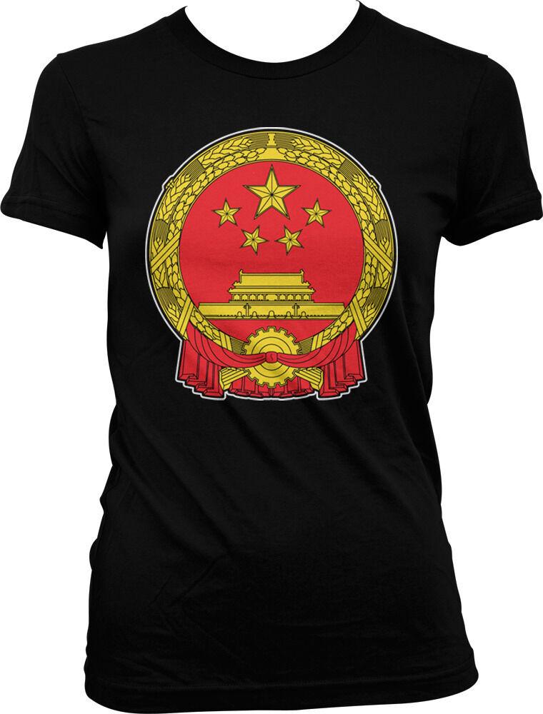 China Flag Crest Nationality Chinese Pride Summer Men/women t shirt ...