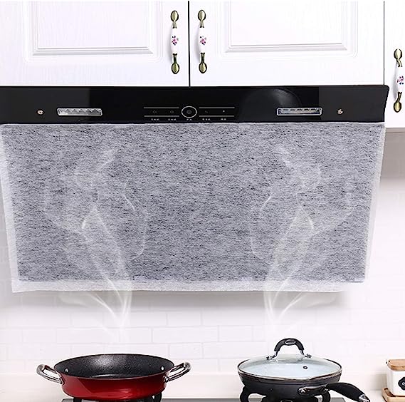 Cheap 10M/5M Disposable kitchen hood filter paper Range hood oil-proof ...