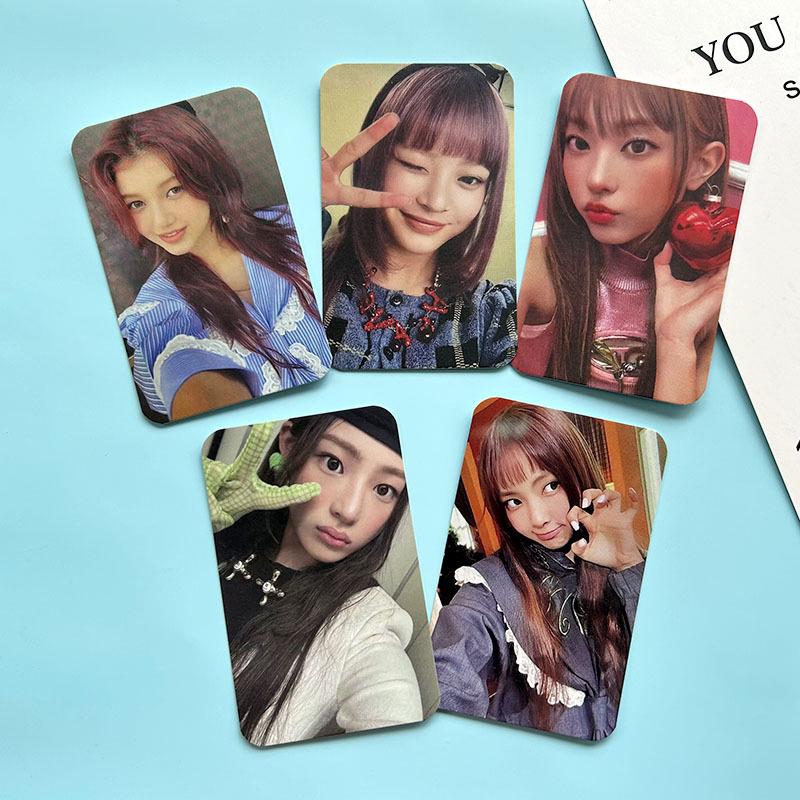 Cheap 5Pcs/Set Kpop Newjeans Photo Cards Hd Printed Photocards Lomo ...