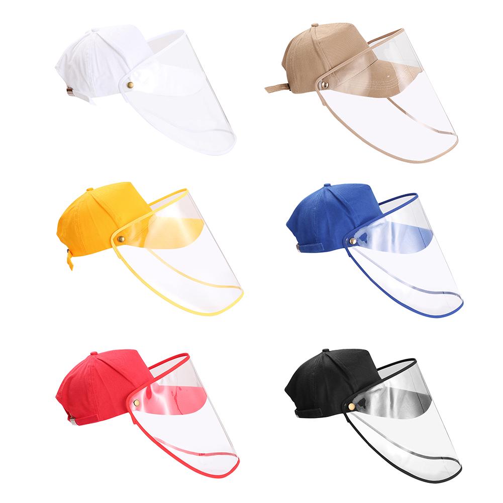 Buy Anti-fog Baseball Hats Removable Protective Cover Unisex UV ...