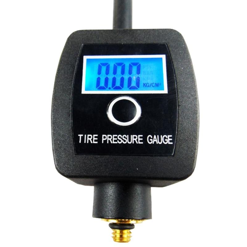 Buy Cycling High Precision Digital Tire Manometer Portable Pressure ...