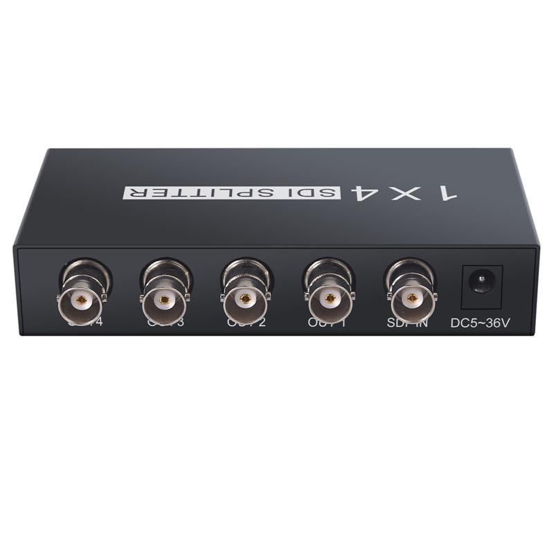 SDI Splitter 1x4 SDI Splitter 1'den 4'e Kadar Güç Adaptörü ile SD-SDI ...