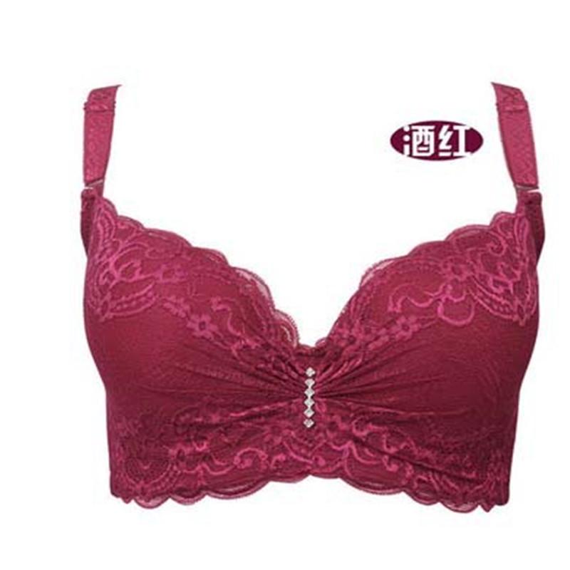 Buy Plus Size Women Sexy Cotton Push Up Bra Healthy Bra Underwear at ...