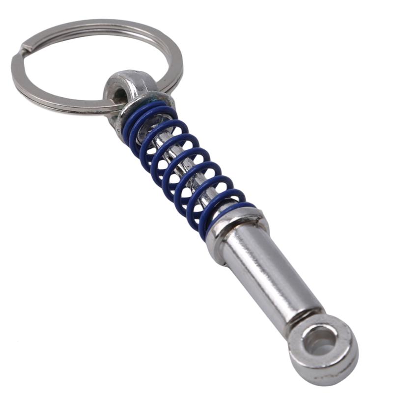 Buy Car Coilover Suspension Keychain Key Chain Ring Keyring Spring ...