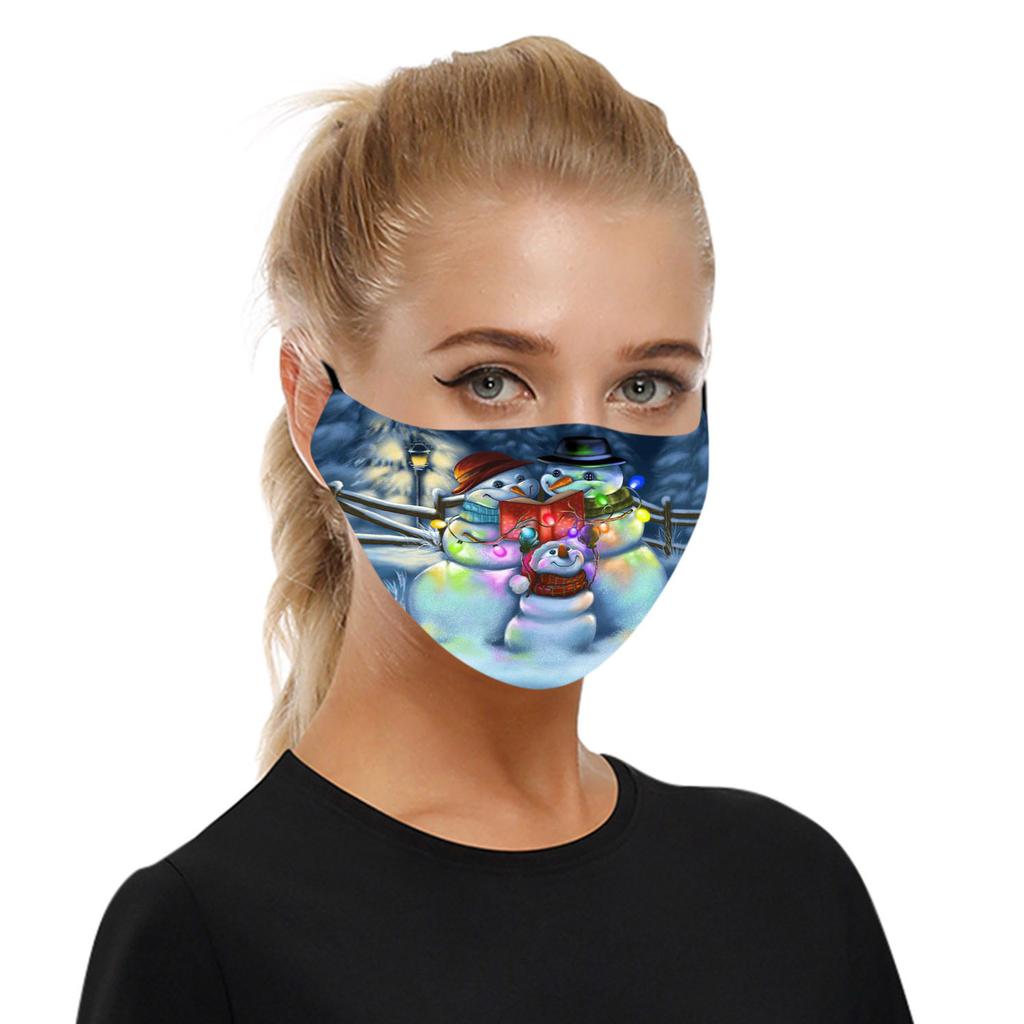 Buy SOC 5PCS Adult CSOCistmas Face Mouth Mask Adjustable Sport Outdoor ...