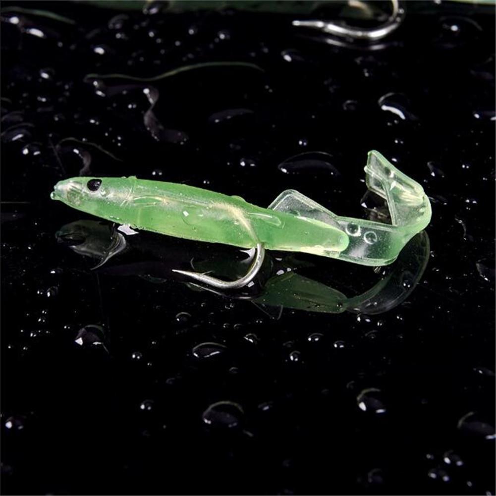 Buy Fishing Fishhook Soft Lures Fish Hook Tail Lures Fake Bait Fish Eel ...