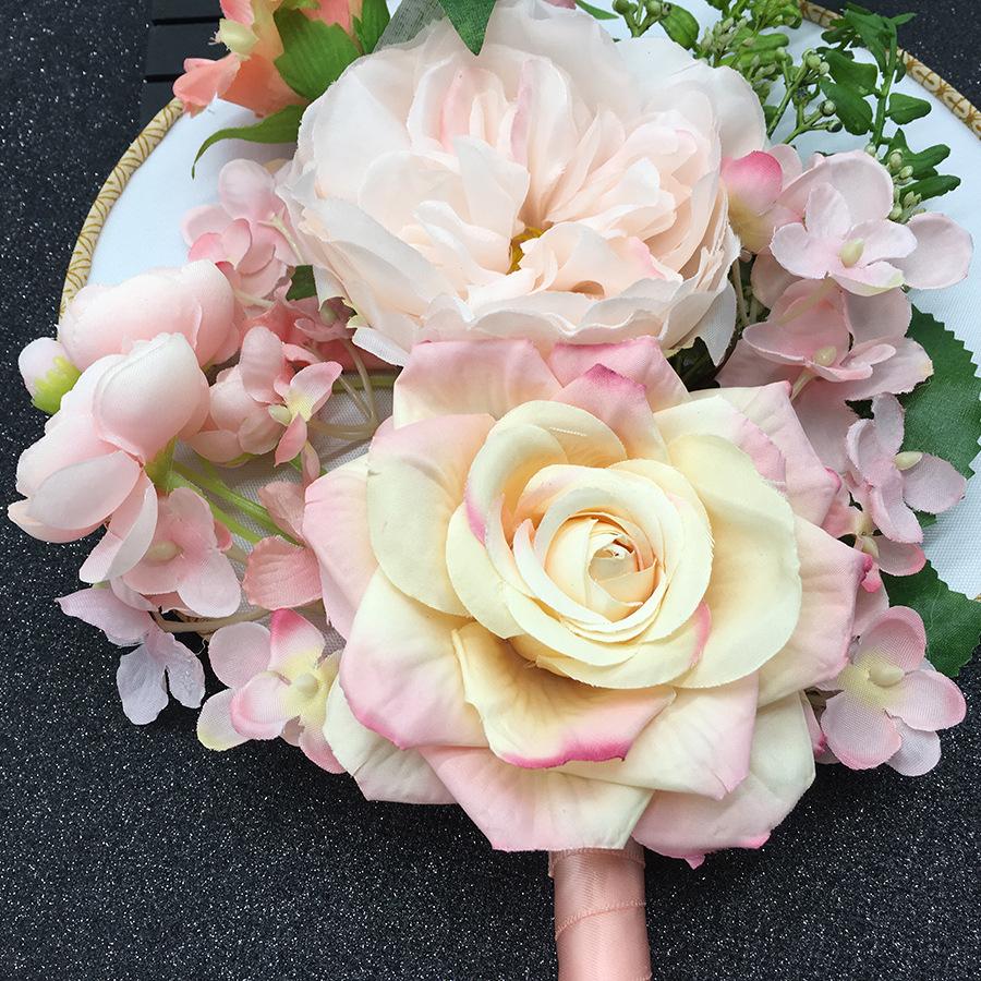 Buy Bride Round Fan Wedding Bouquet Fan at affordable prices — free ...