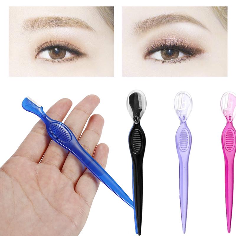 Buy Fashion Makeup Tool Women Makeup Knife Stainless Steel Blade Short ...