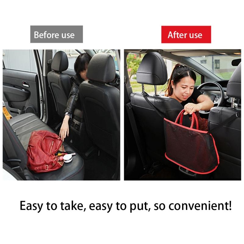 Buy Car Net Pocket Handbag Holder, Driver Storage Netting Pouch,Car ...