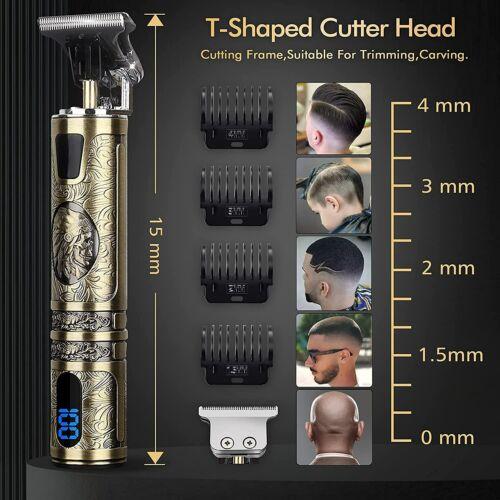 Buy Professional Mens Hair Clippers Shaver Trimmers Machine Cordless ...