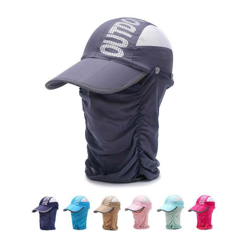 Buy Summer Outdoor Portable Folding Baseball Cap Male Ms Trip Covered ...