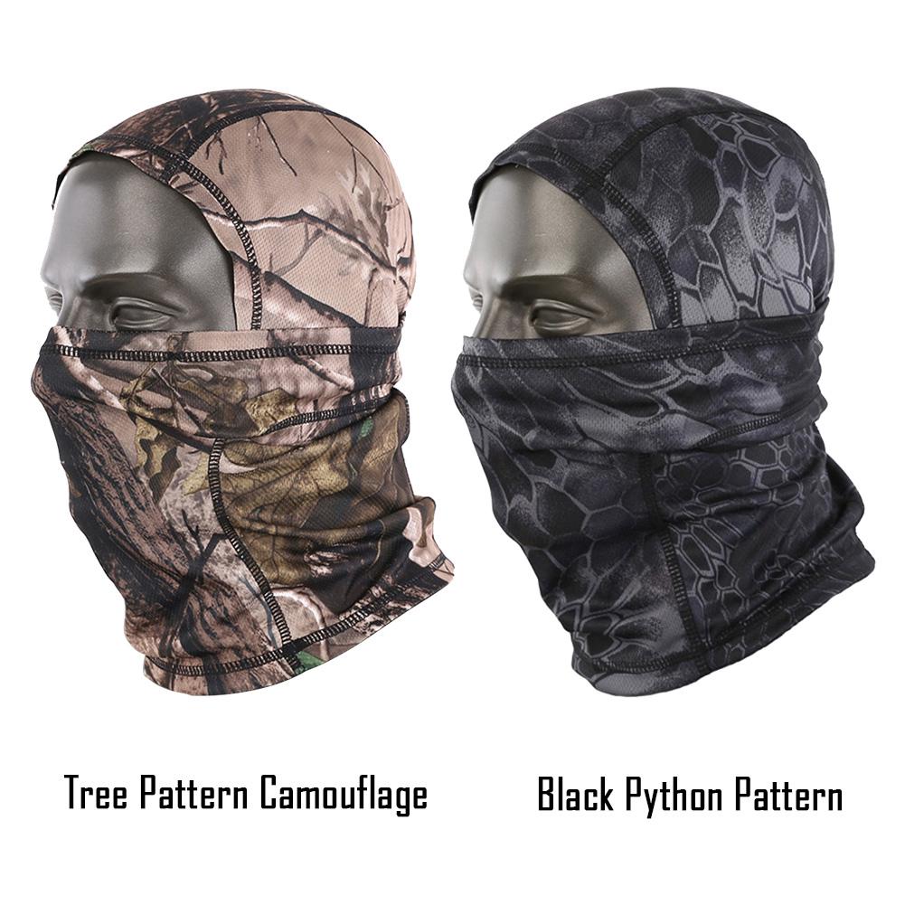 Outdoor Cycling Mask Camouflage Hat Breathable Sport Anti Dust Full ...