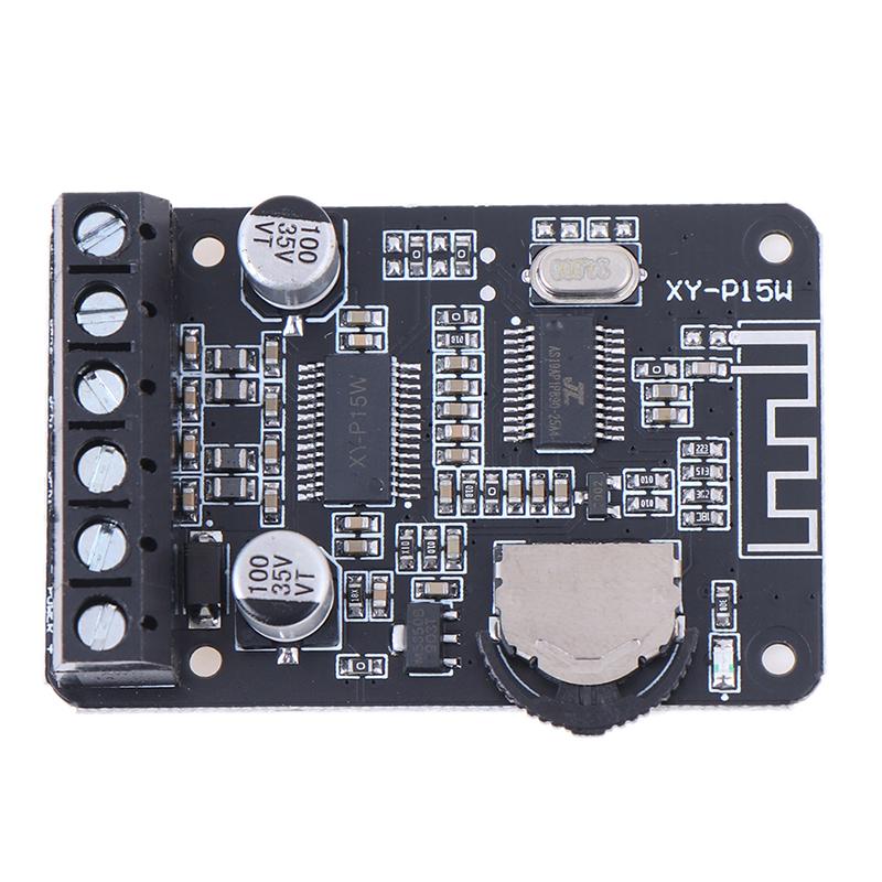 15W Bluetooth Receiver Module With 12V/24V Power Amplifier Dual-Channel ...