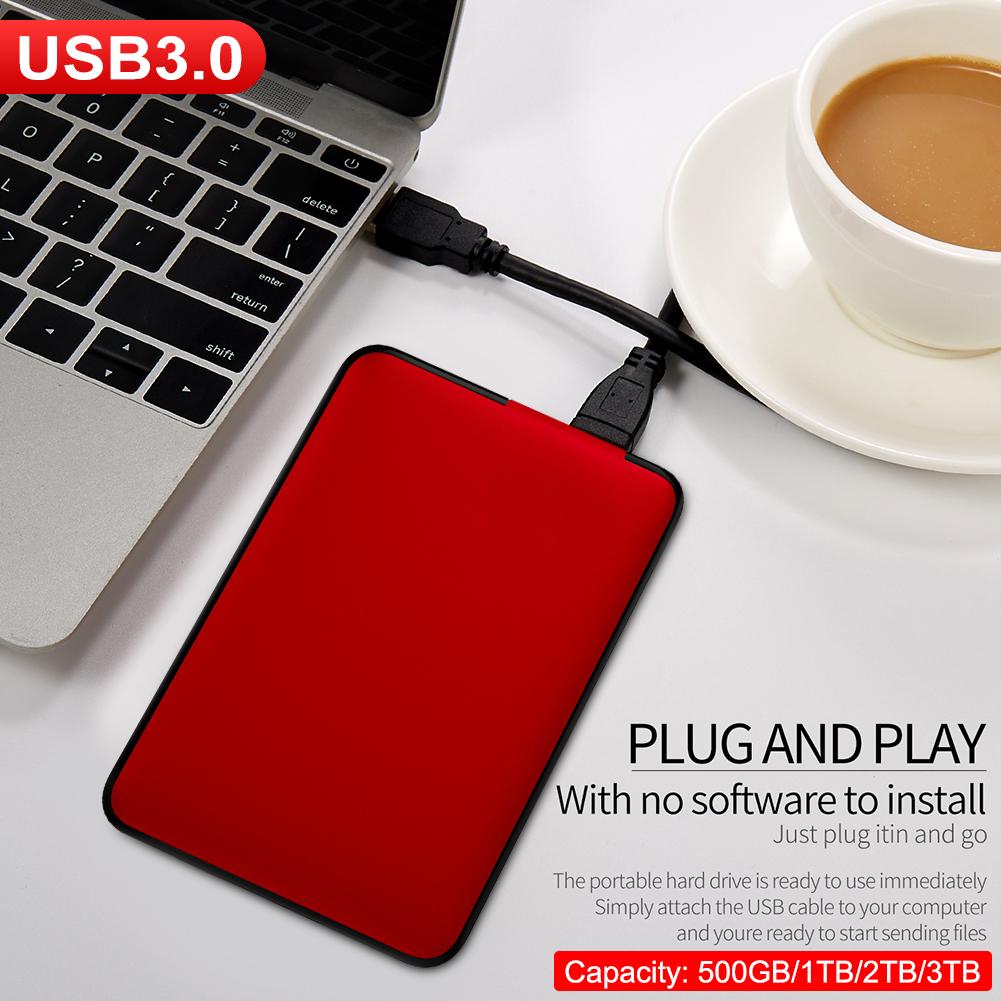 Buy 2.5 Inch USB3.0 High Speed Mobile Hard Disk 500GB/1TB/2TB Portable ...