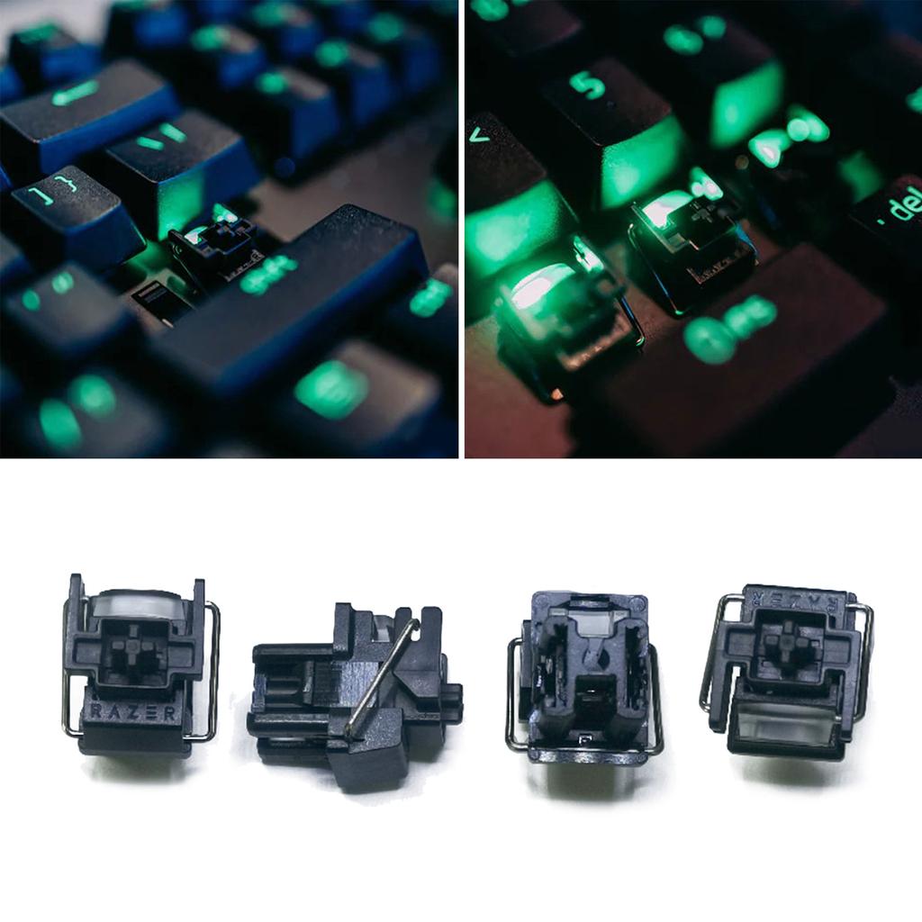 Buy V2 Liner Black Switch Hot-Swappable DIY Clicky Linear Optical ...
