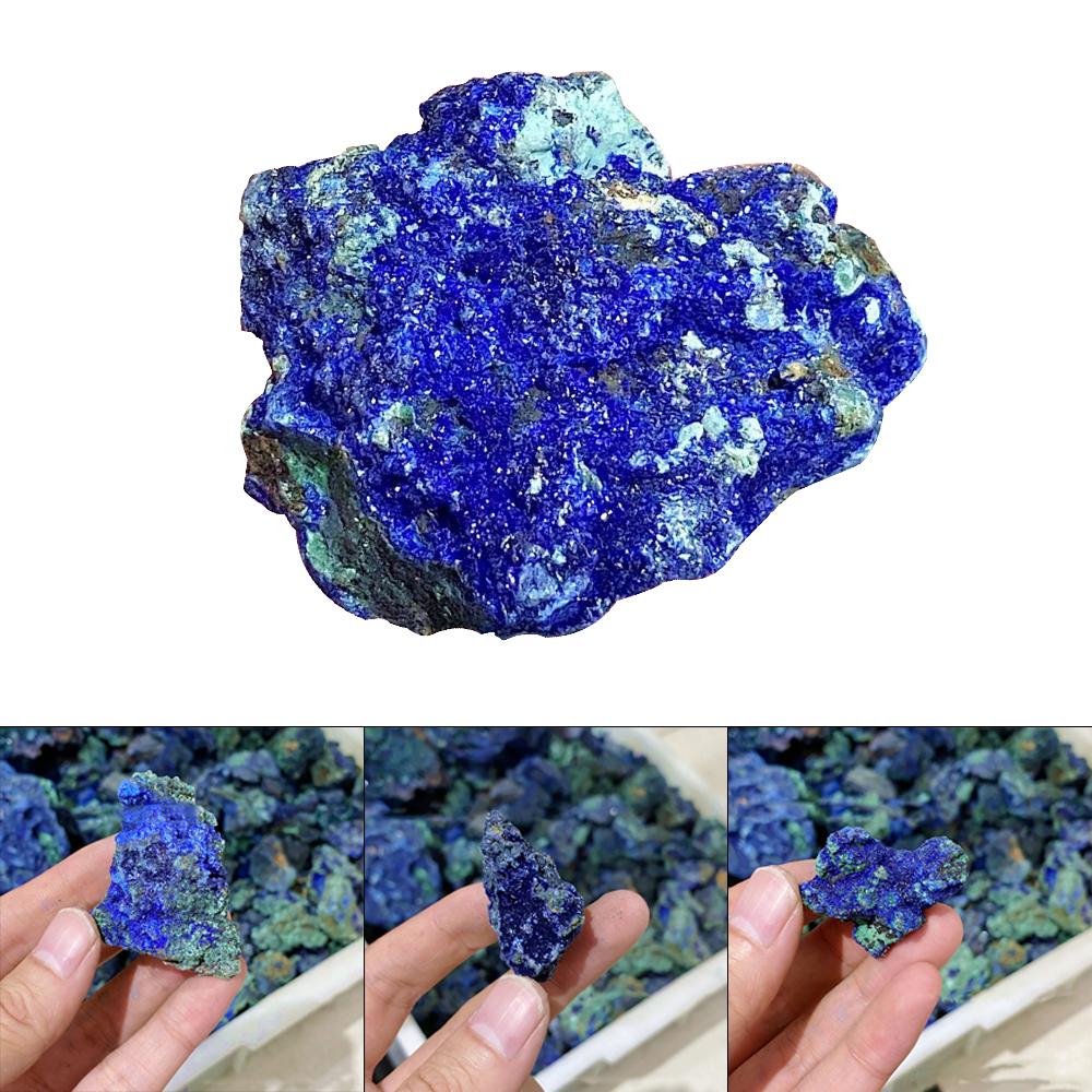 Natural Azurite Malachite Crystal Mineral Specimen Quartz Reiki Healing ...