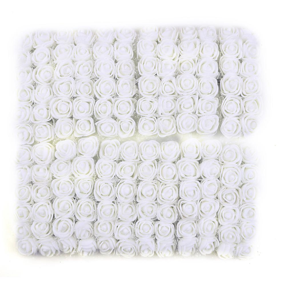 Buy 144pcs 2cm Mini Foam Rose Artificial Flower Bouquet Multicolor Rose ...