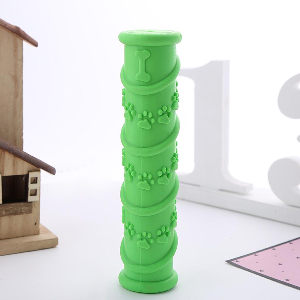 Buy Cute Bone Shape Dog Squeaky Toy Chew for Pet Cat Play Green at ...