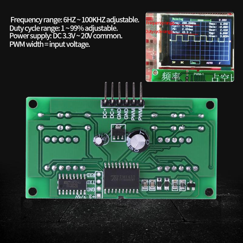 Buy PWM Pulse Frequency 6Hz-100KHz Square Rectangle Wave Signal ...