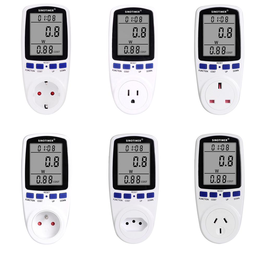 Cheap Plug in Power Meter Electricity Analyzer Monitor Socket Voltage ...