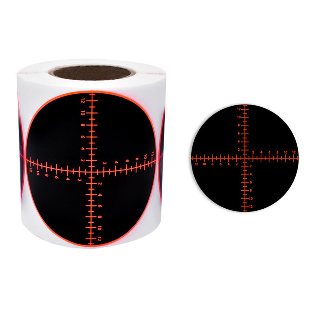 Cheap 200Pcs/Roll 3 inch Bullseye Splatter Self Adhesive Targets For ...