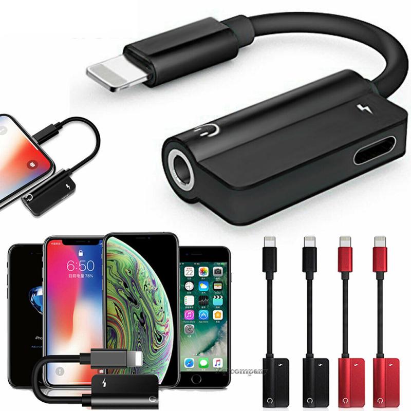 Buy For iPhone 8/8 Plus AUX Adapter and Charge Cable (Headphone Adapter ...