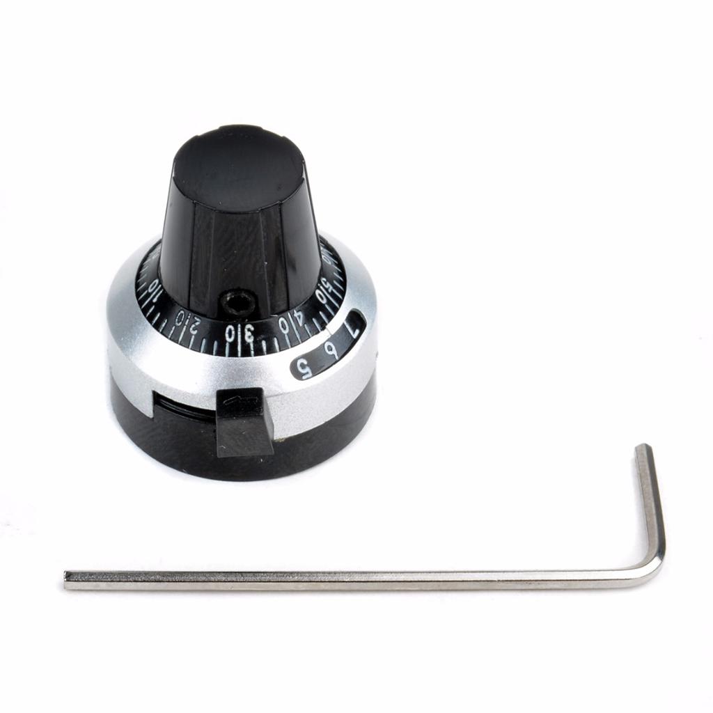 Cheap IDH 10K Ohm 10 Turn Adjustable Potentiometer with Counting Dial ...