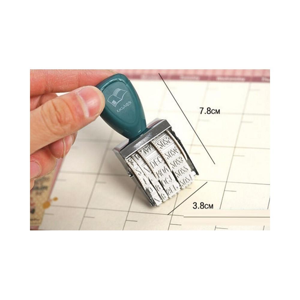 Buy Timbro Data Datario Giorno Mese Anno Documenti Ufficio Scuola at ...