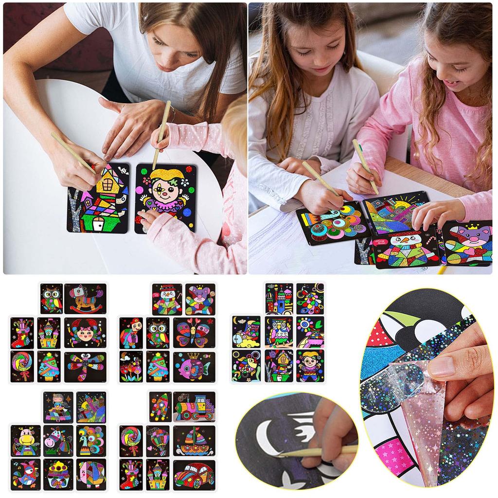 Satın alın Children's Art Stickers, Creative Diy Manual Stickers ...