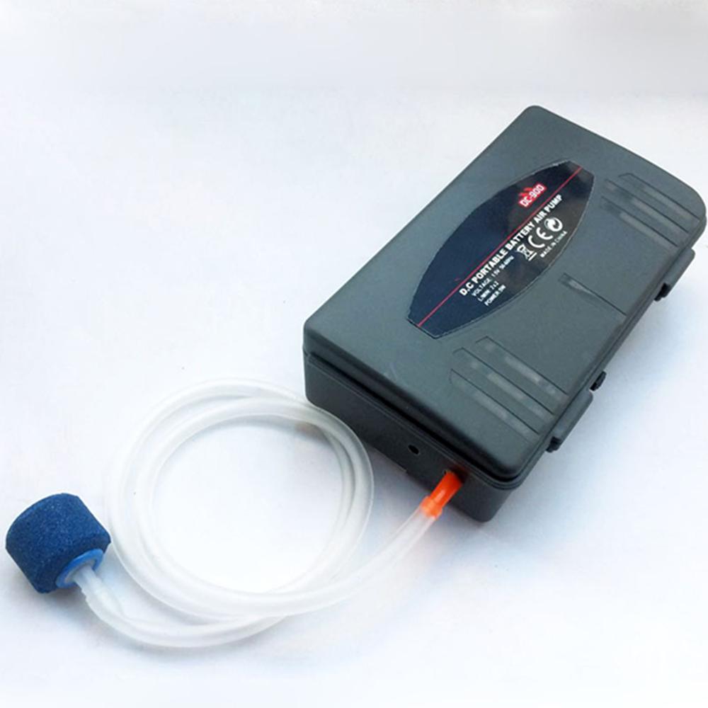 Buy Aquarium Battery Powered Air Aerator Oxygen Pump with Air Stone ...