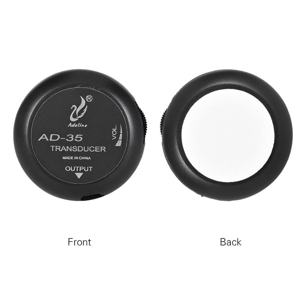 Buy Adeline AD-35 Mini Piezo Pickup Contact Microphone Transducer for ...