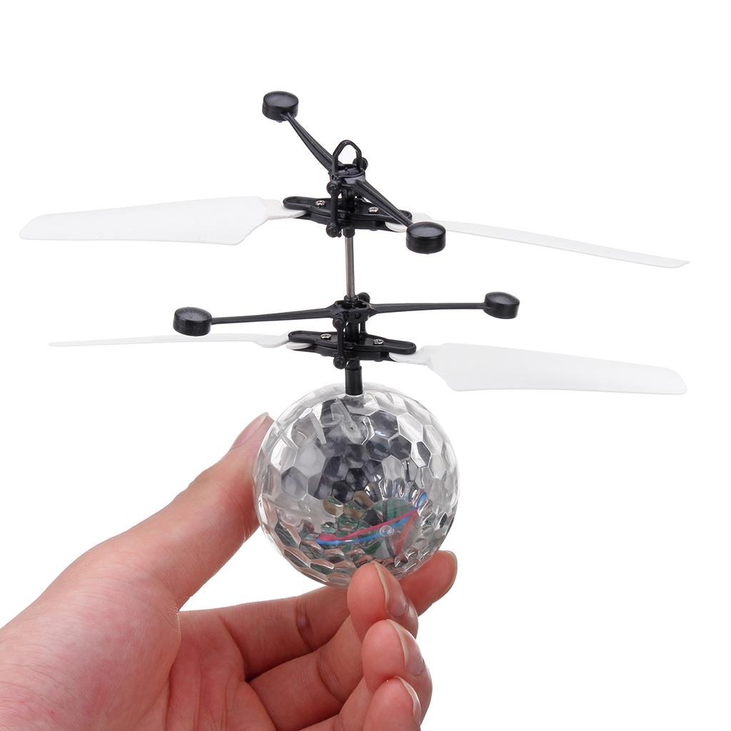 Buy 2Pcs/Pack Colorful RC Flying Ball UFO Space Orb Disco Infrared ...