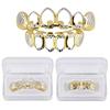 Buy 1 Pcs Sales Gold Plated Teeth Caps Canine Teeth Top Bottom Grillz ...