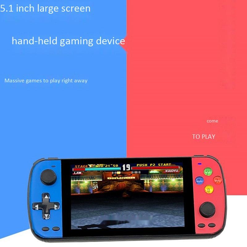 Cheap Handheld Game Console 128 Bit Retro Game Player with FC Games 5.1 ...