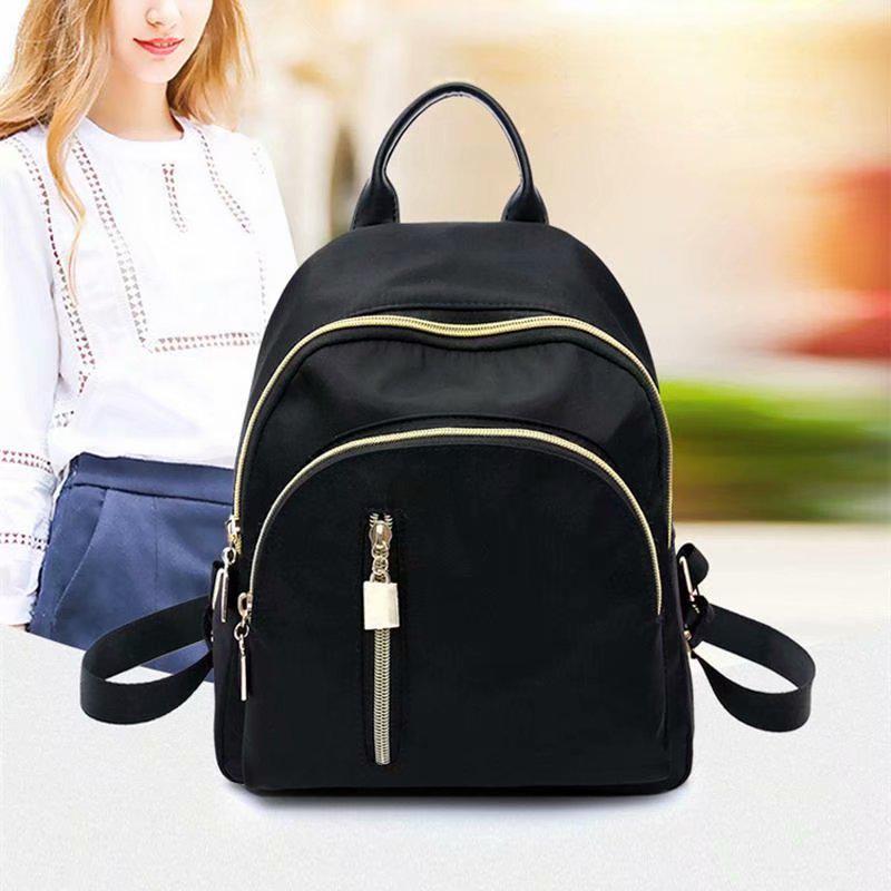 Buy TSY Women Ultralight Lightweight Black Mini Backpack Waterproof ...