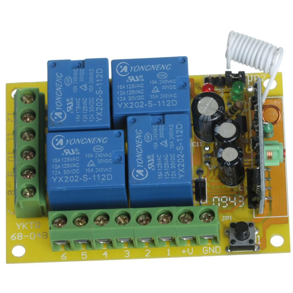 Buy New DC 12V Wireless Remote Control Switch Module and Car Remote ...