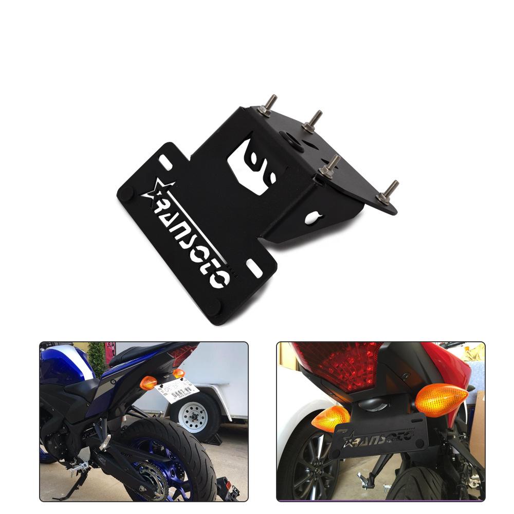 Buy Motorcycle License Plate Frame Kit for Yamaha YZF-R3 2015-2019 at ...