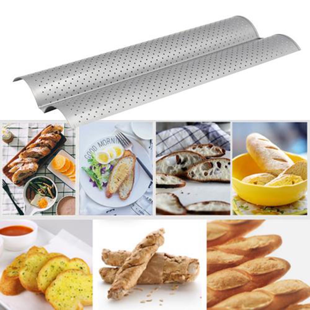 Buy Baking Tray French Bread Baking Mold Baking Tray Cake Baguette Mold ...