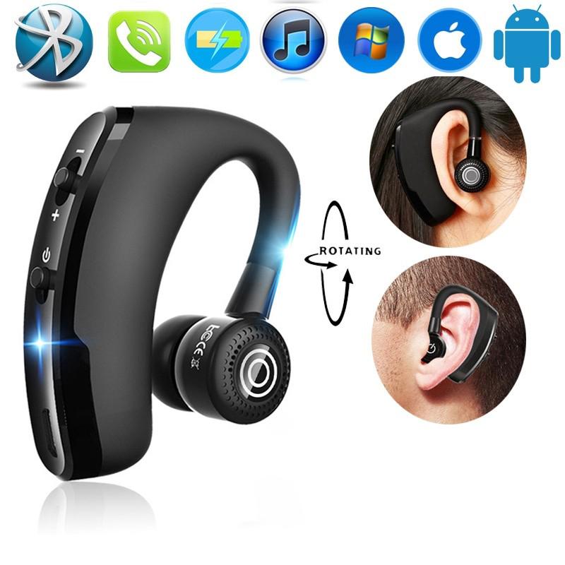 Buy V9 Handsfree Bluetooth Earphone V9 Voice Control Noise Cancelling Stereo Wireless Headphone ...