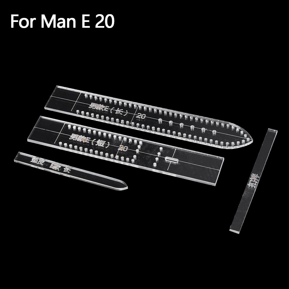 Transparent DIY Mould Acrylic Leather Band Stencil Watch Strap Mold ...
