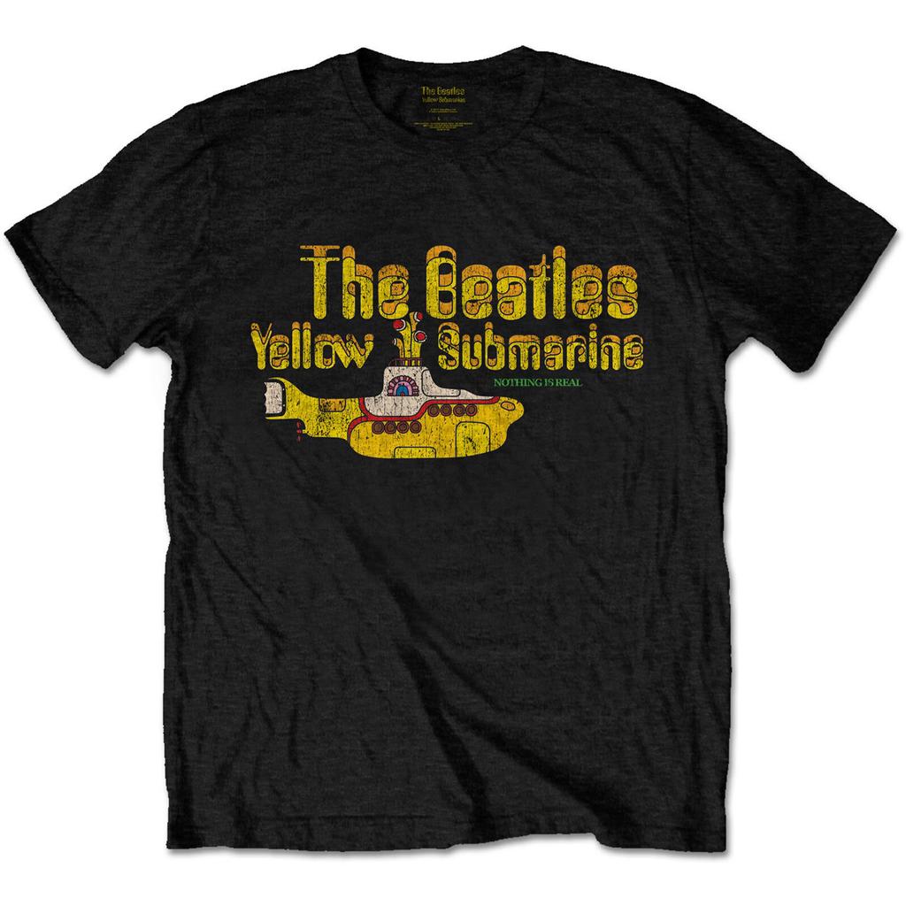 Buy The Beatles T Shirt Jaune sous Marin Rien Est V%C3%A9ritable T ...