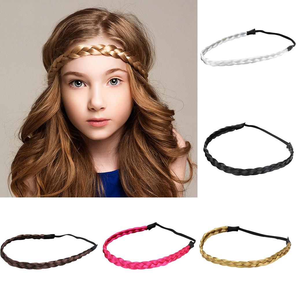 Buy [HF] Easy-To-Wear MAGIC BLENDED Women Girls HAIR BAND Circle ...
