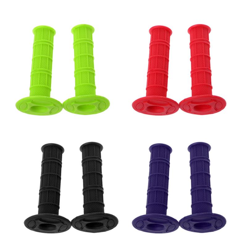 1 Pair 7/8inch Universal Motorcycle Hand Pro Grips Dirt Bike Motocross ...