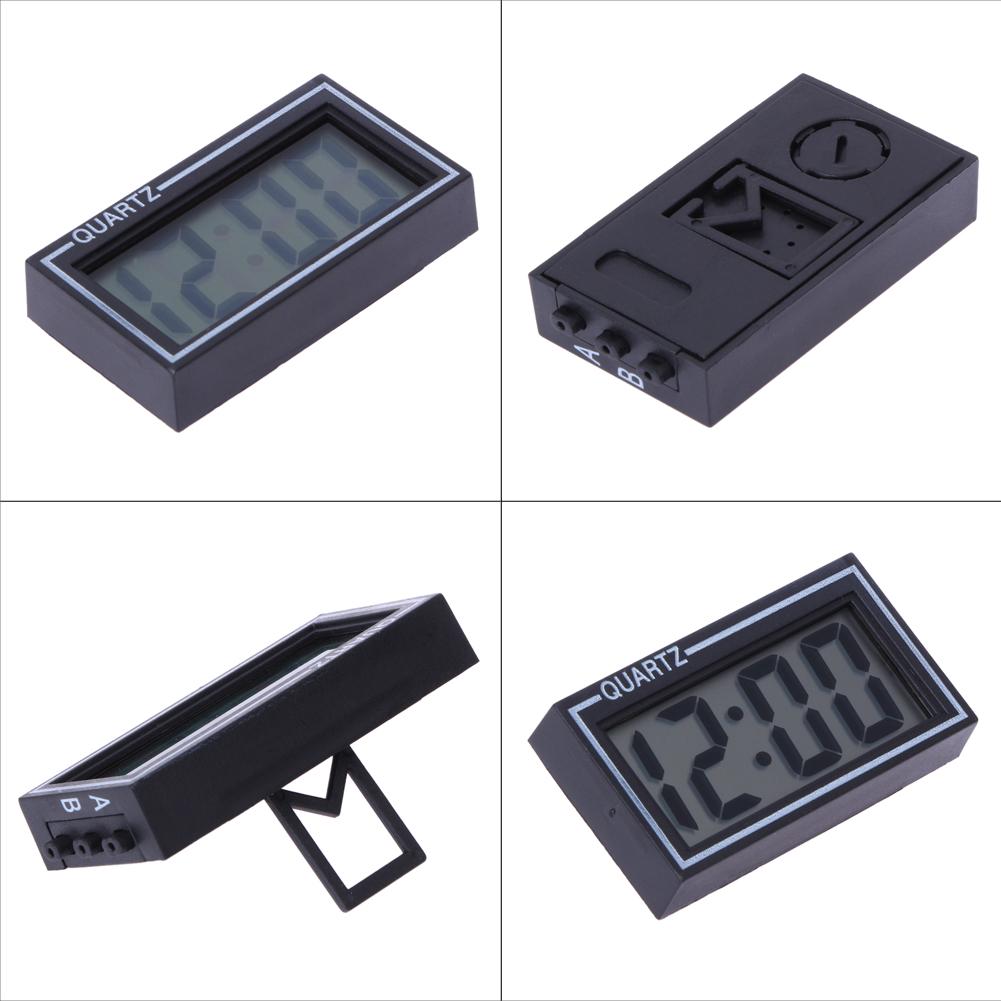Buy Mini Digital LCD Auto Car Truck Dashboard Date Time Calendar Clock ...
