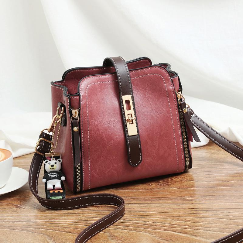 Buy Women Fashion Shoulder Crossbody Bags Pu Leather Small Handbags ...