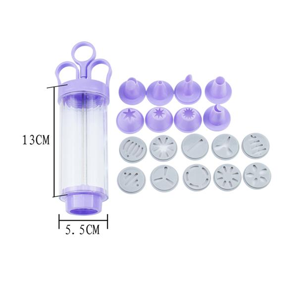 Buy Cookie Maker Press Gun Kit Multictional Comfort Grip Cookie Press ...