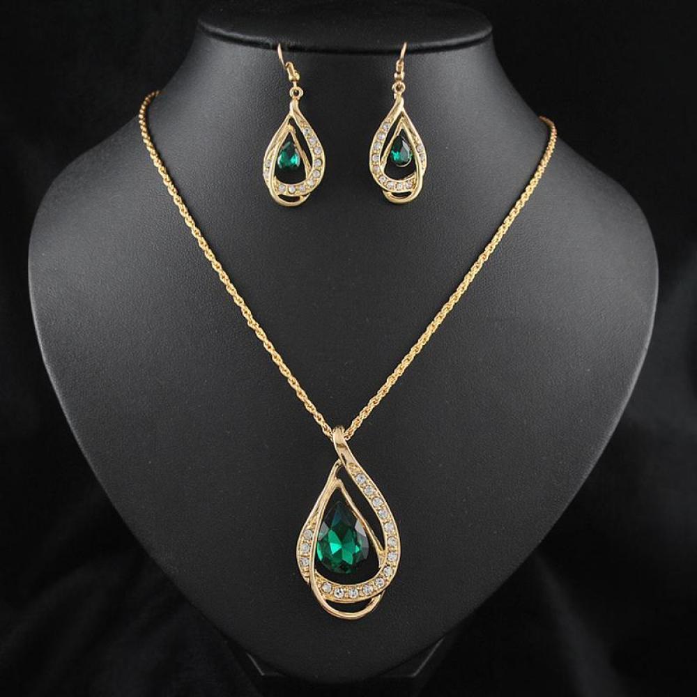 Buy Chain Bridal Plated Necklace Earring Sets at affordable prices ...