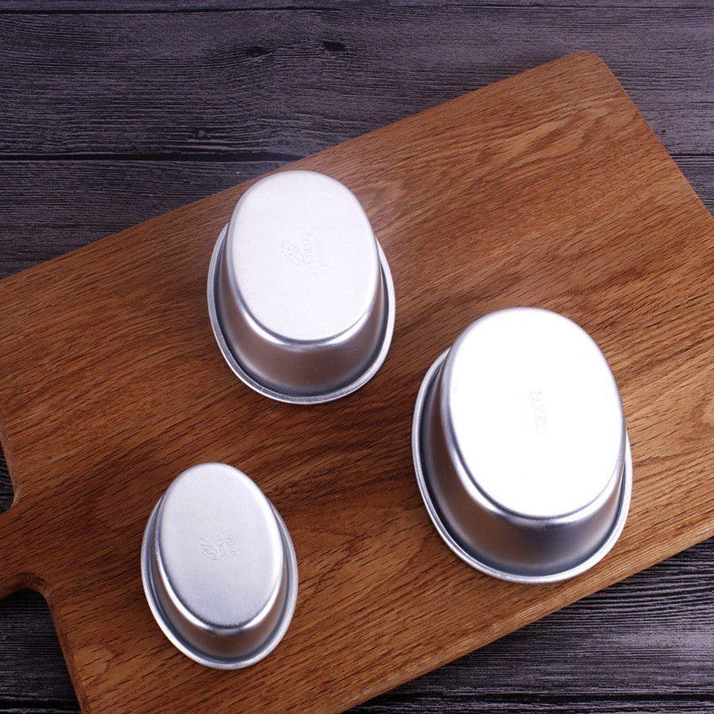 Kitchen DIY Oval Shaped Cake Non-stick Baking Bakeware Mold uygun ...