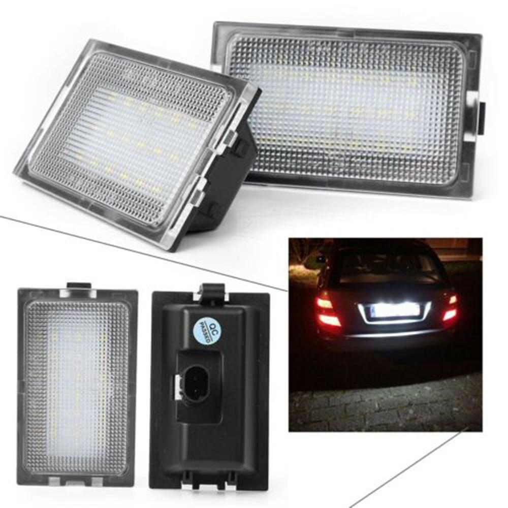 Buy 2pcs LED License Plate Number Light Lamp For Land Rover LR2 / 3/4 ...