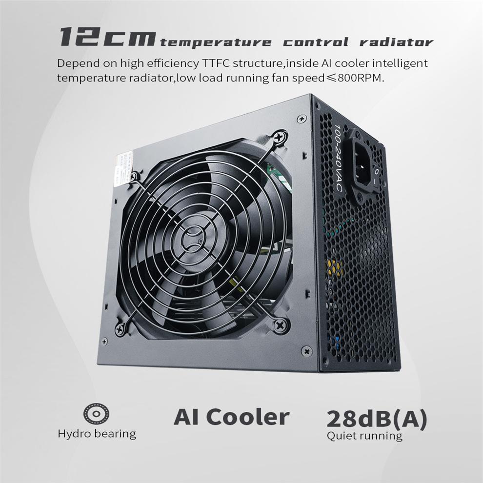 Buy Segotep RP650 550W Esport Power Supply 80 Plus Standard PSU ATX ...